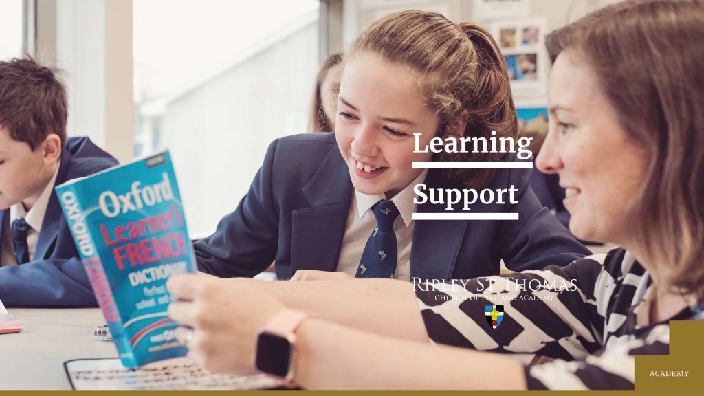 Meet the Learning Support Team - Ripley St Thomas