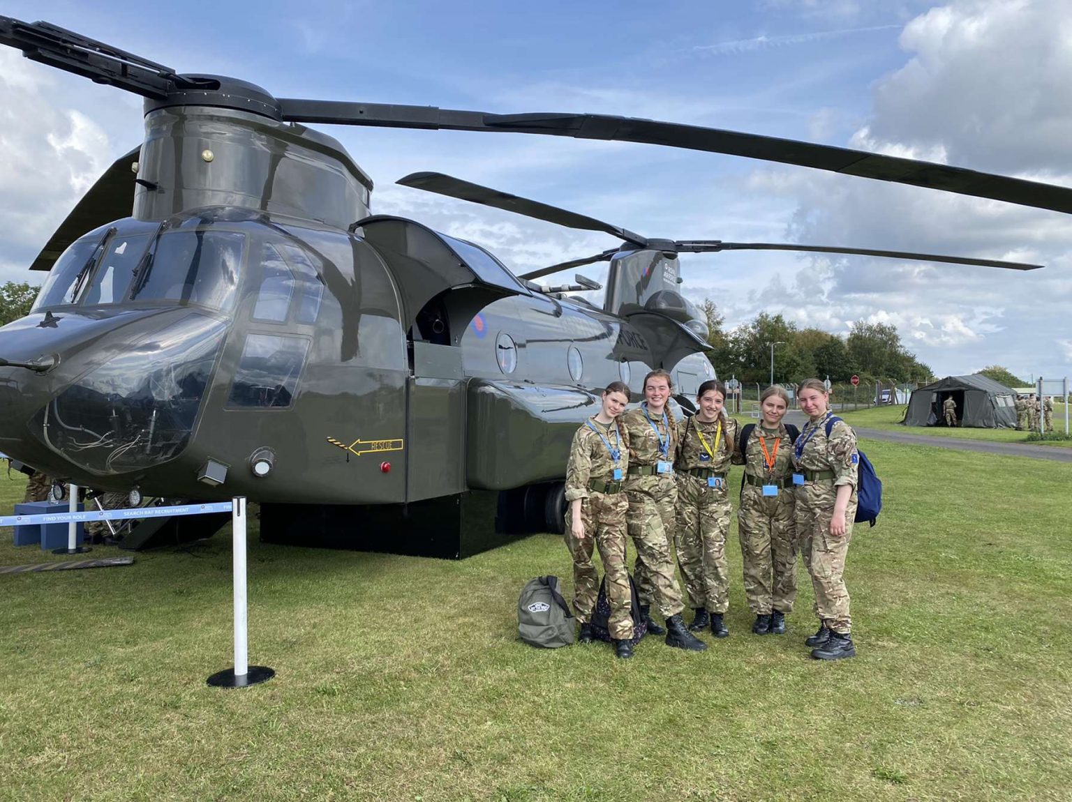 Ripley cadets off to a flying start at RAFAC Muster - Ripley St Thomas