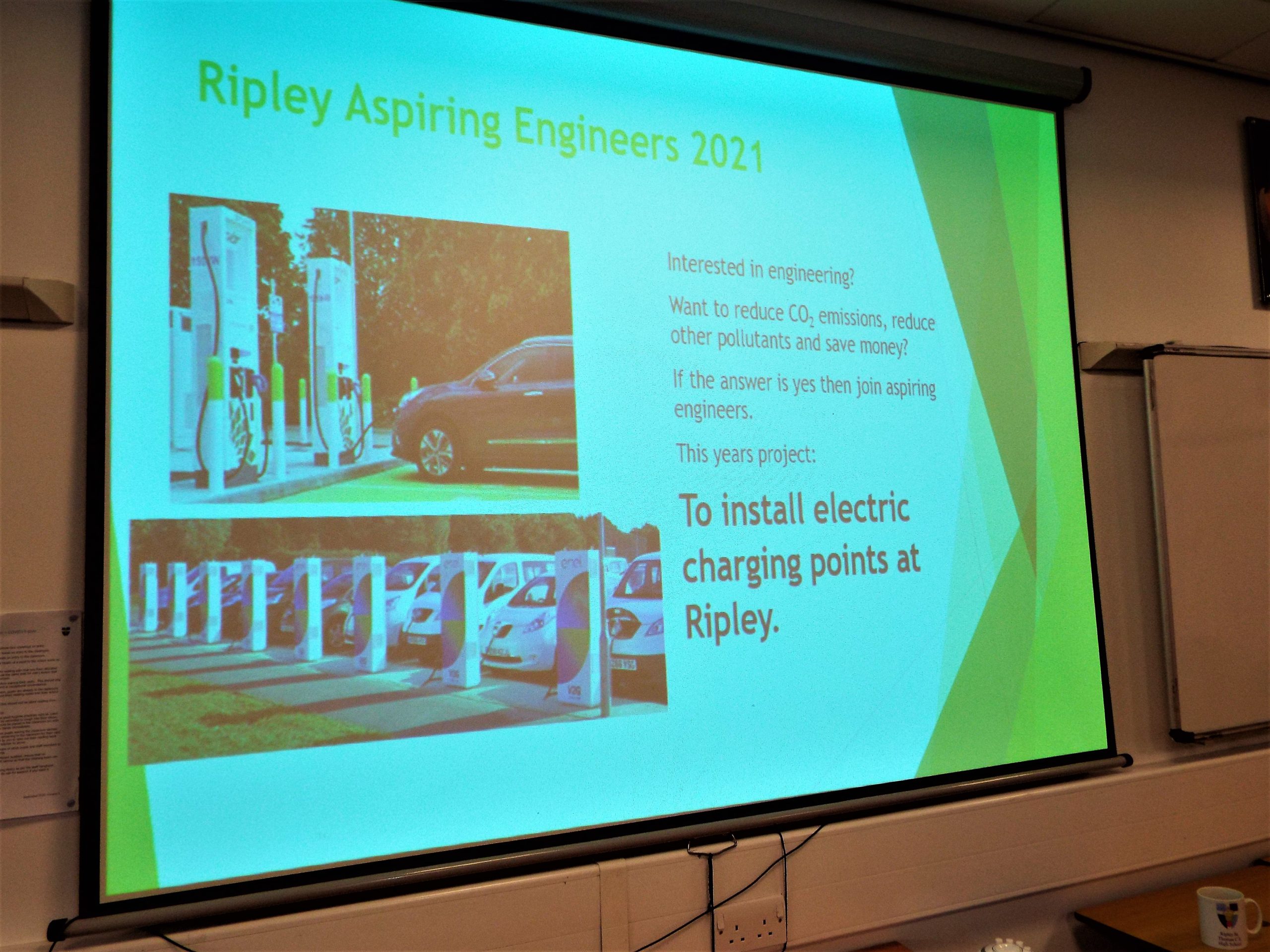 Aspiring Engineers set sights on electric chargers - Ripley St Thomas