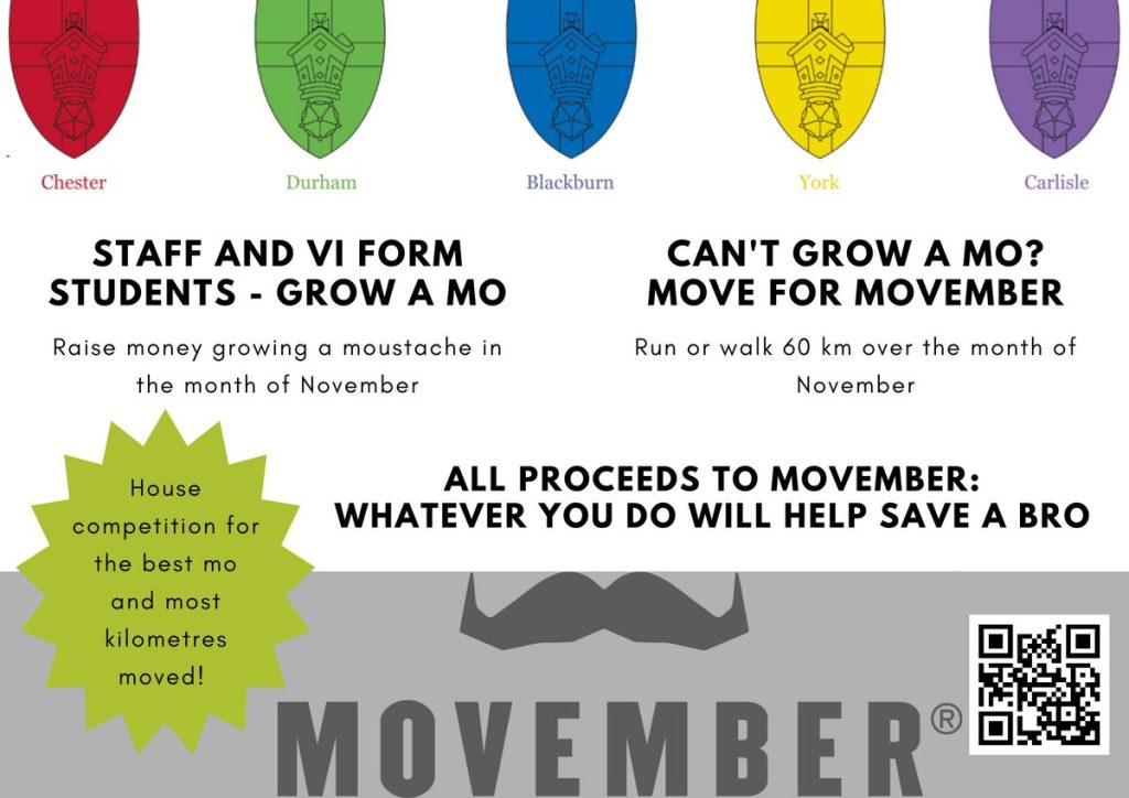 Movember and MOVE for Movember at Ripley - Ripley St Thomas