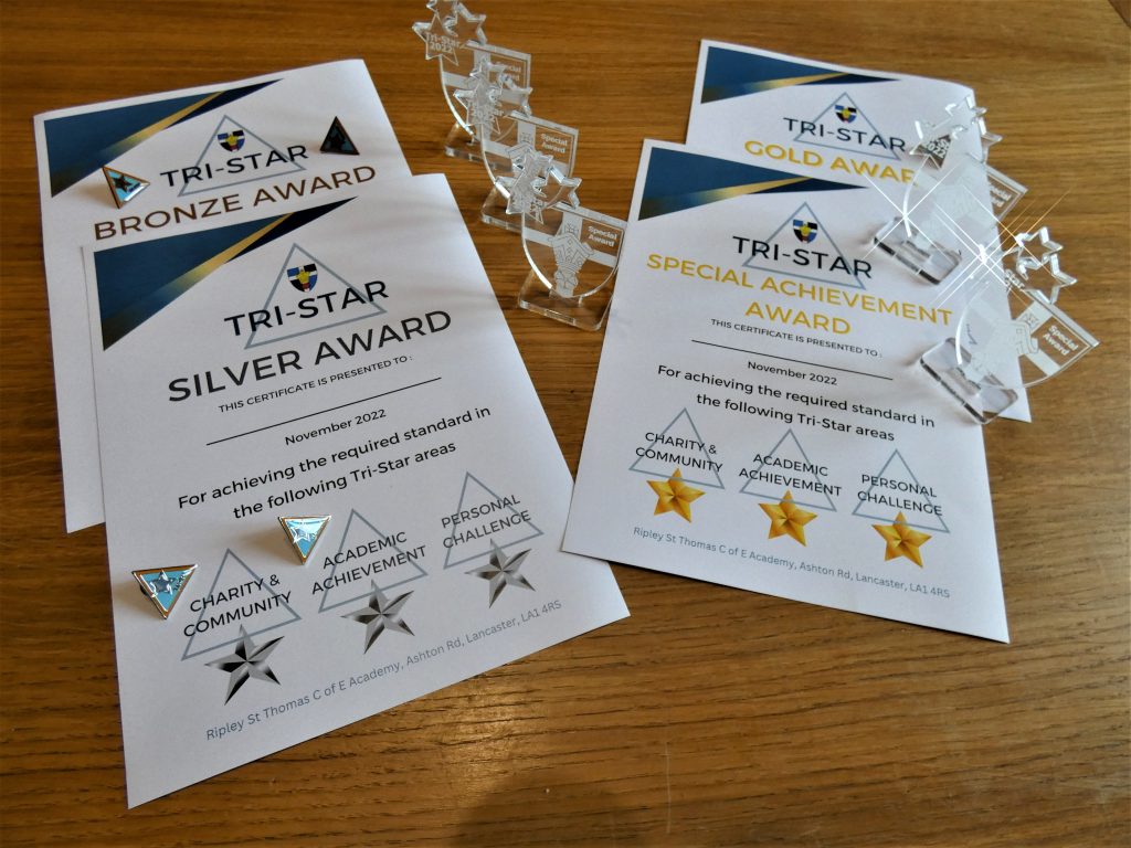 Tri-Star Awards November 2022 - Ripley St Thomas