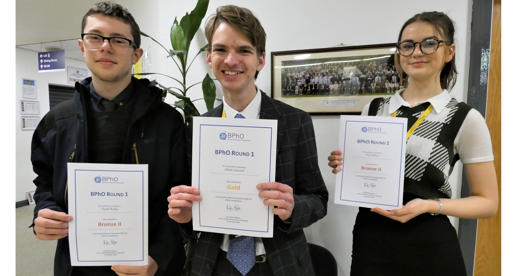 Year 13 Physicists stand out in British Physics Olympiad - Ripley St Thomas