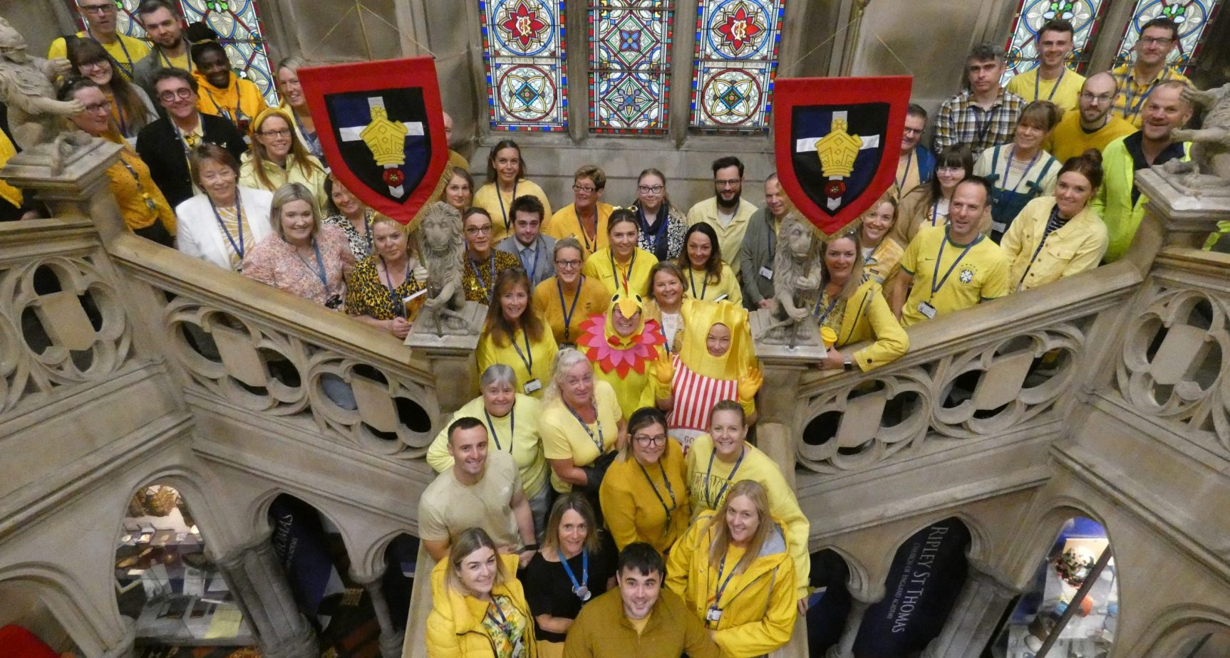 #HelloYellow brightens World Mental Health Day 2023 - Ripley St Thomas