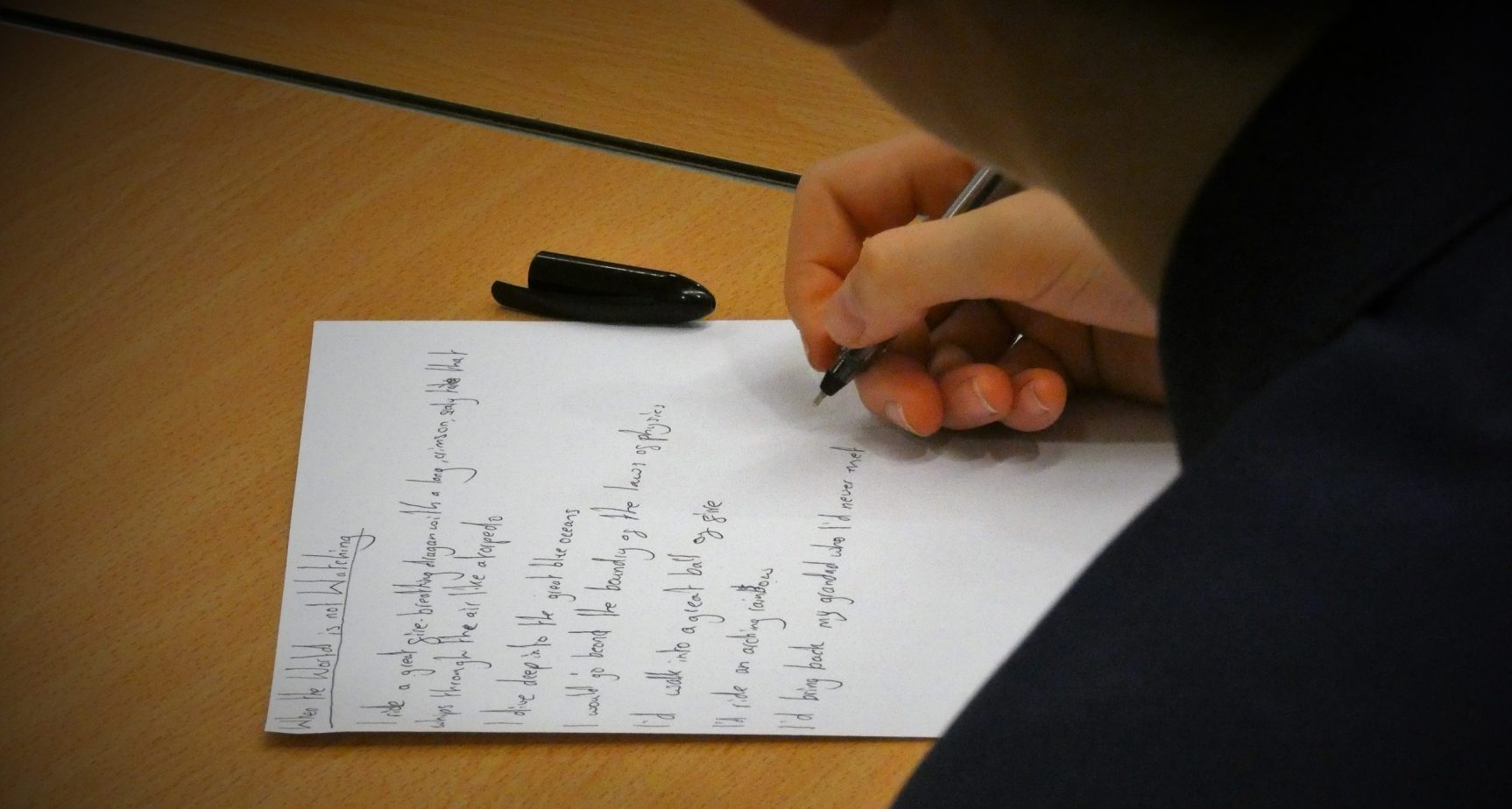 'Refuge' Poetry Mosaic Workshop Reward - Ripley St Thomas