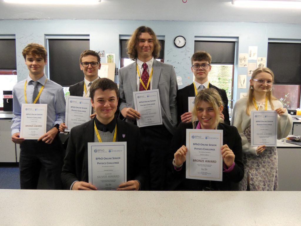 Year 12 take the Physics Challenge - Ripley St Thomas