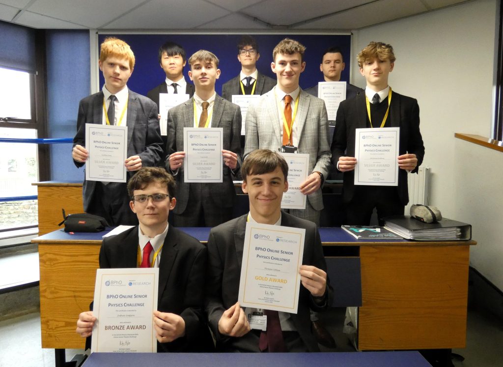 Year 12 take the Physics Challenge - Ripley St Thomas