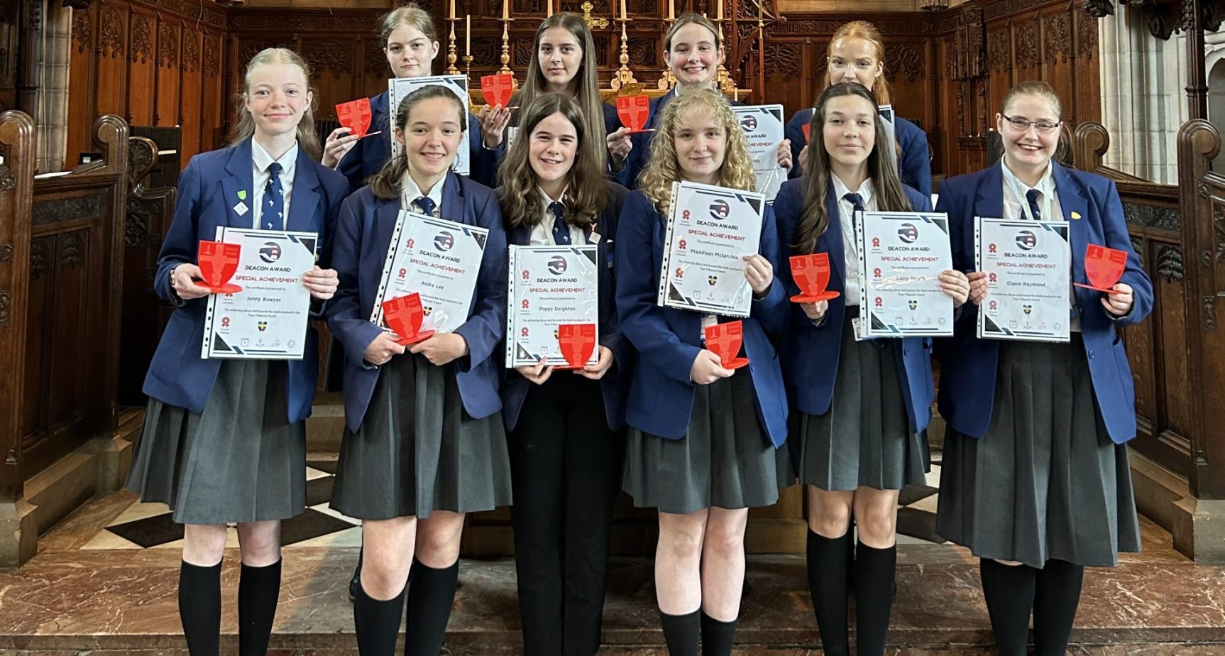 Beacon Awards for Year 9 - Ripley St Thomas