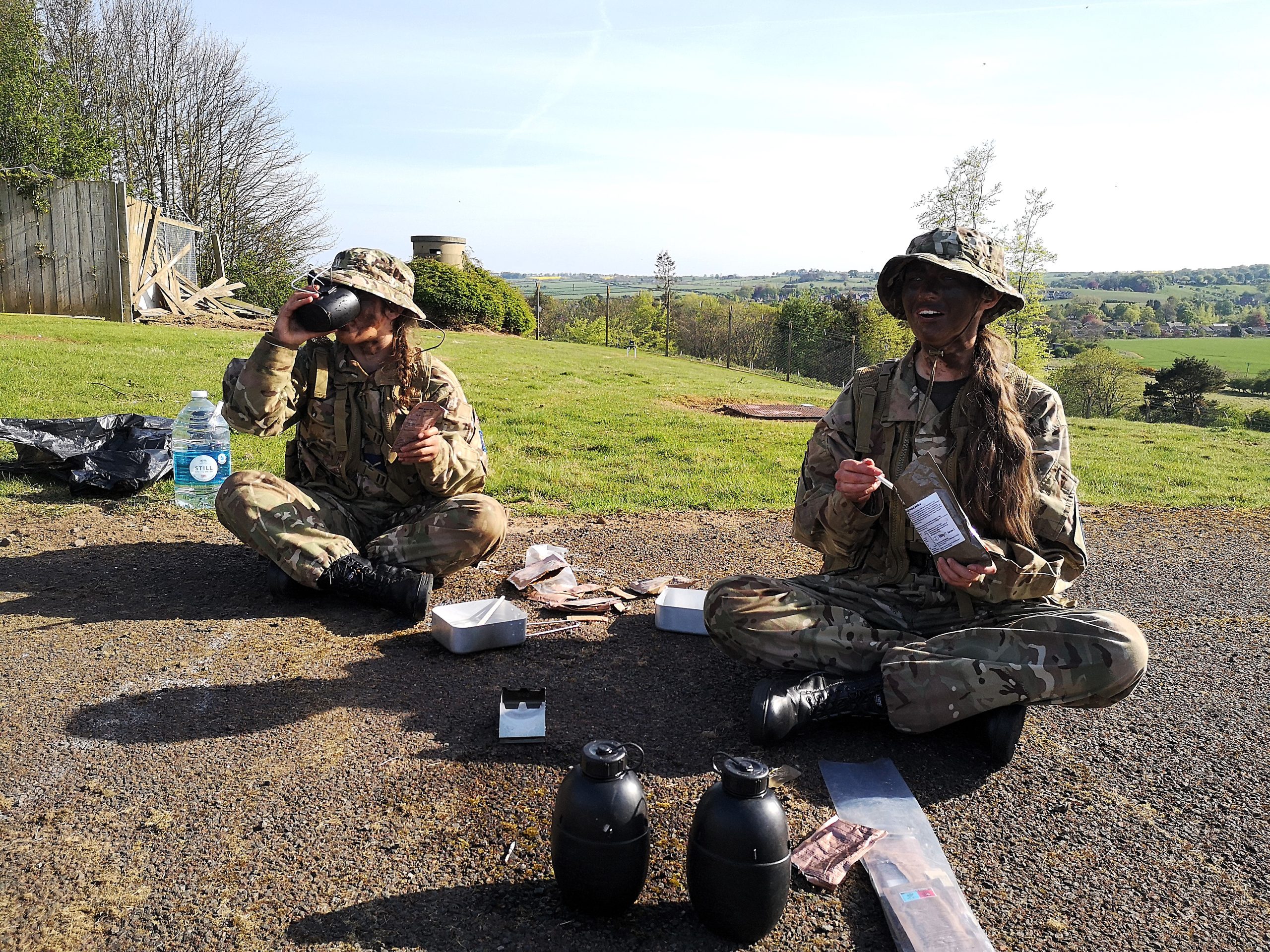 Ripley CCF trip to RAF Boulmer - Ripley St Thomas